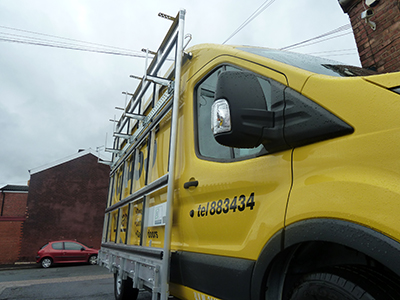 Supertrucks - Our latest van conversion for Normans Glass
